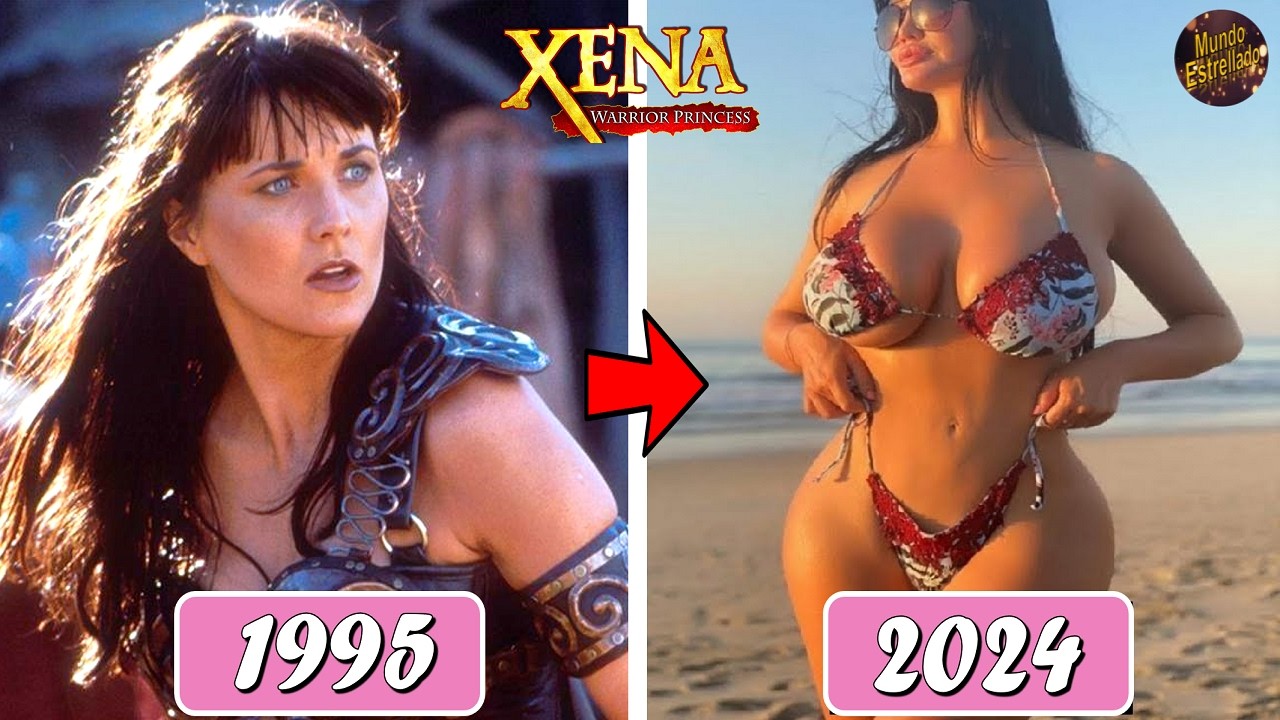 Así lucen los Personajes de "Xena La Princesa Guerrera" en 2024 - Then and Now (1995) - YouTube