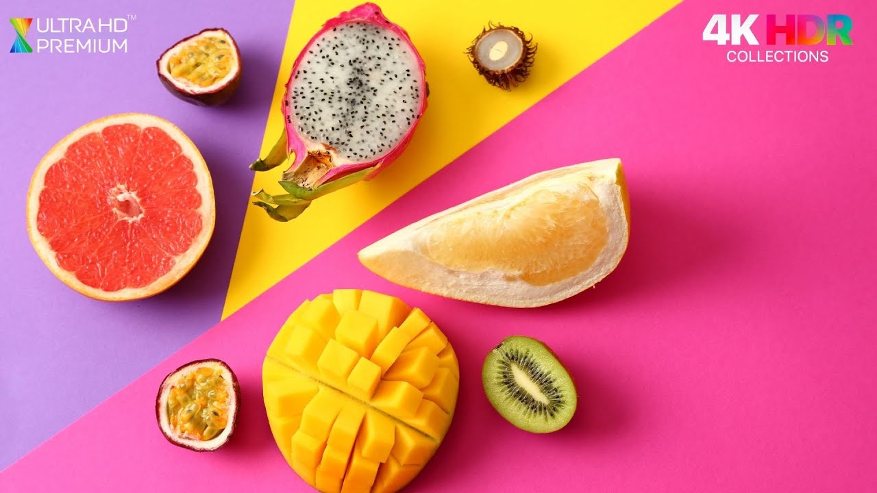 The Healthy Fruits in Dolby Vision™ | 4K HDR | Scrumptious Fresh Fruit ...