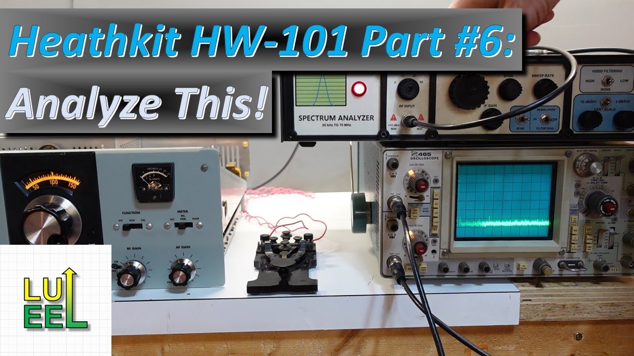 Heathkit HW-101 Part #6: Analyze This! - YouTube