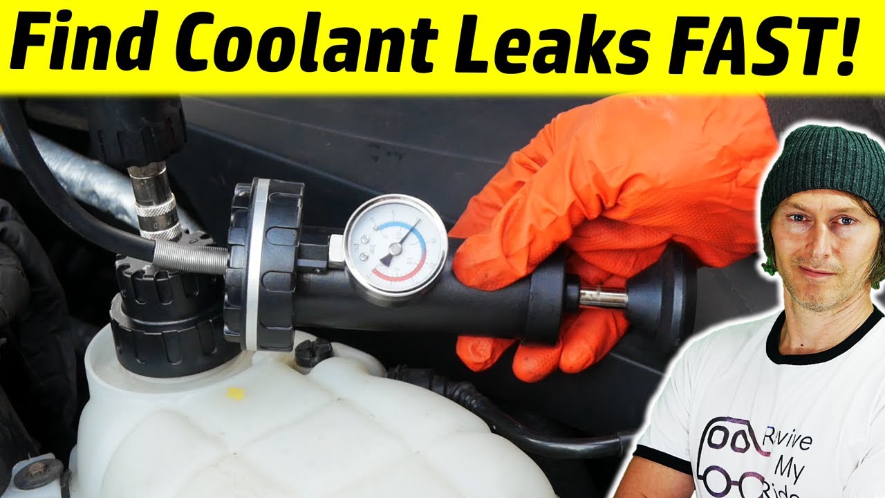 The BEST Way To Find a Car Coolant Leak! | How To Pressure Test A ...