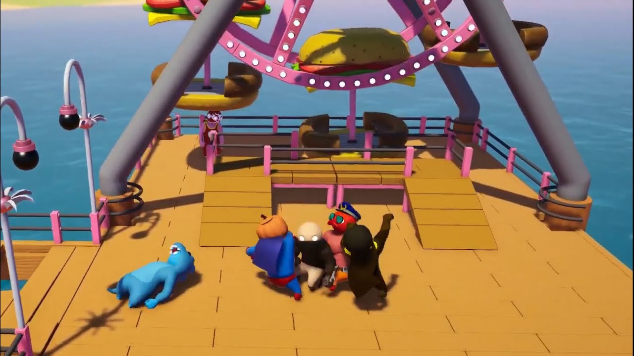 The Funny Fights of Gang Beasts - YouTube