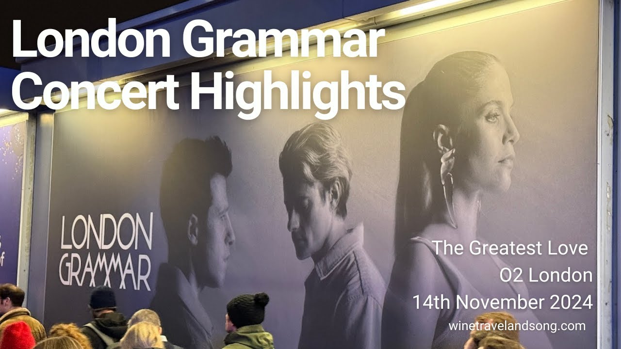 London Grammar Concert Highlights at the O2 in London - November 2024 ...