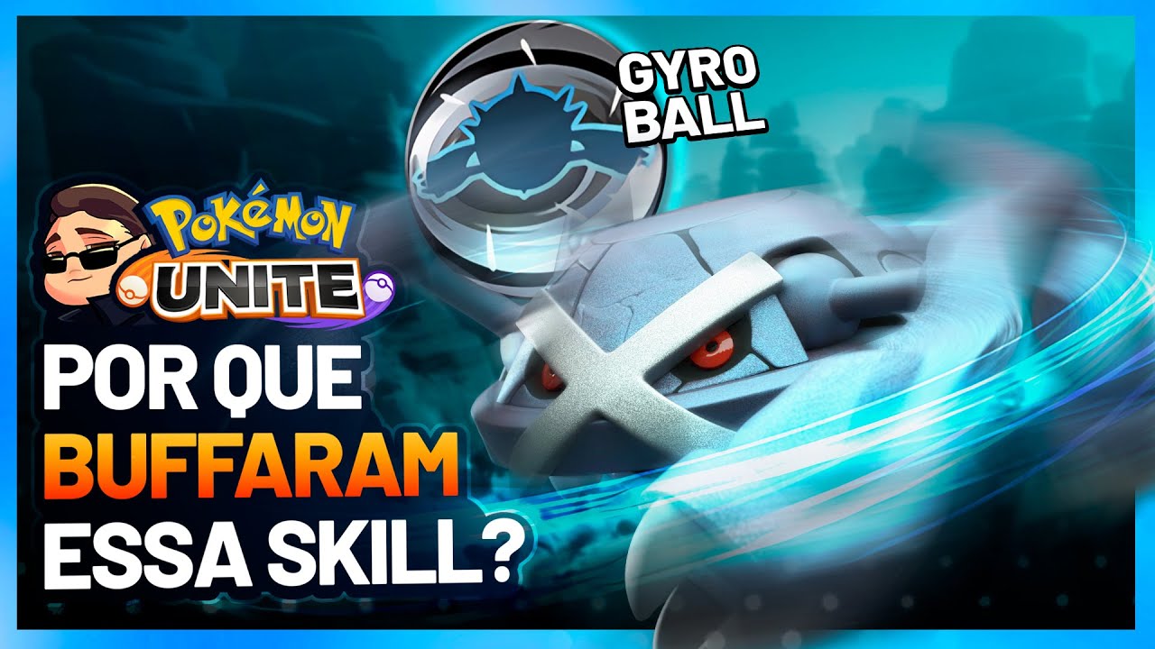 O NOVO MELHOR ALL ROUNDER? Gyro Ball BUFFADO! Pokemon Unite Metagross ...