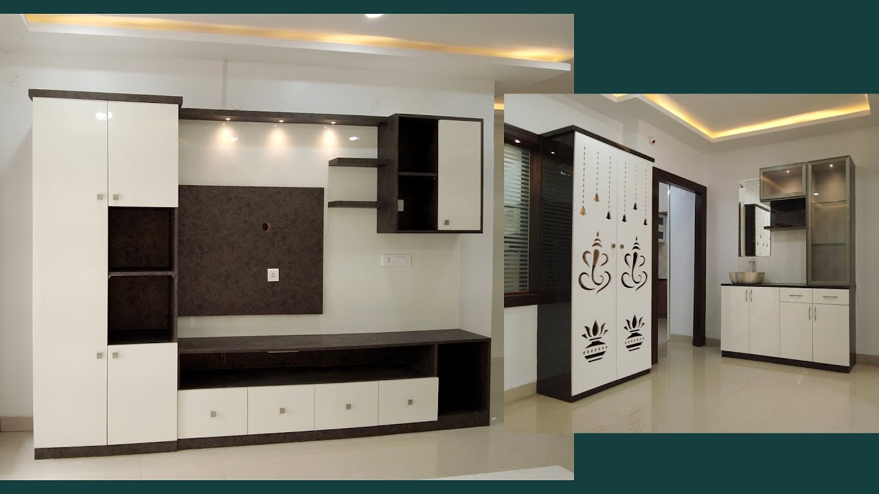 3BHK Interiors | Hill Ridge Springs | Gachibowli - YouTube