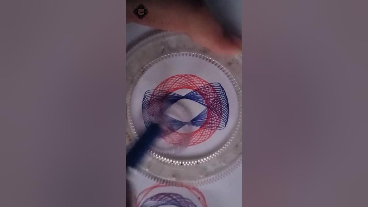 Mesmerizing Spirograph Art in Motion: Spiral Symphony - YouTube