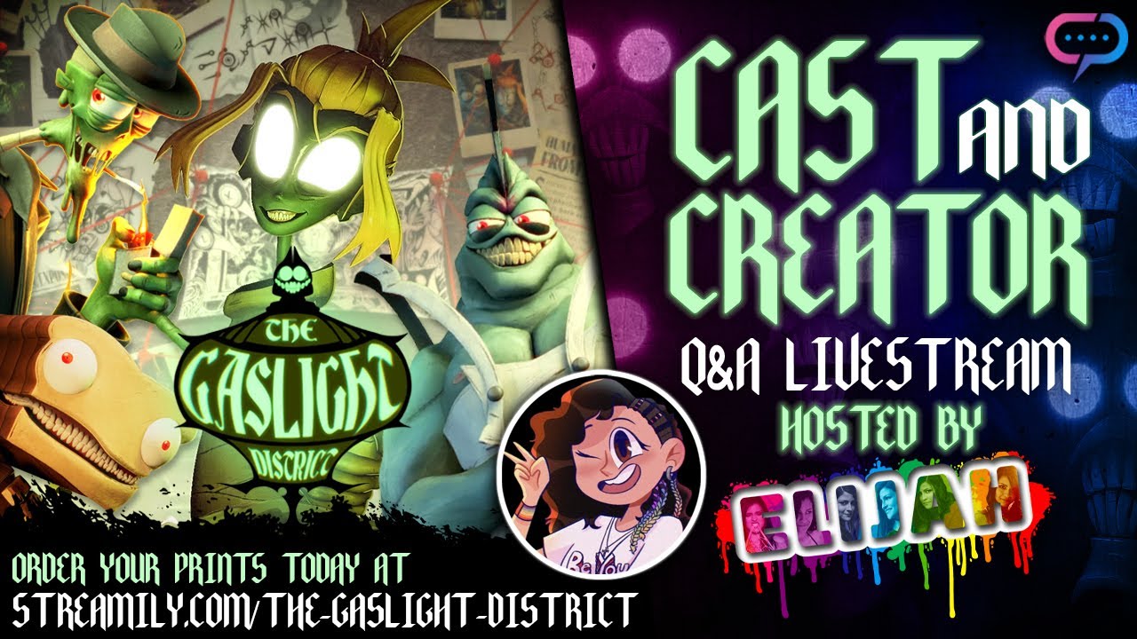 The Gaslight District Cast & Creator Live Q&A •* - YouTube