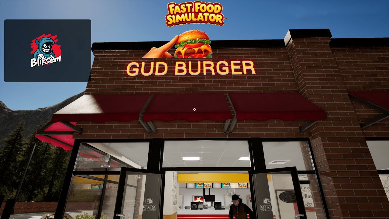 Fast Food Simulator | Gameplay: EP01- Welcome To Gud Burger - YouTube
