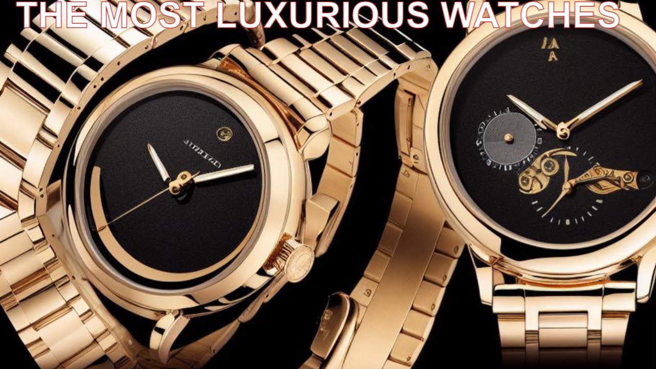 The most luxurious watches on the market. - YouTube