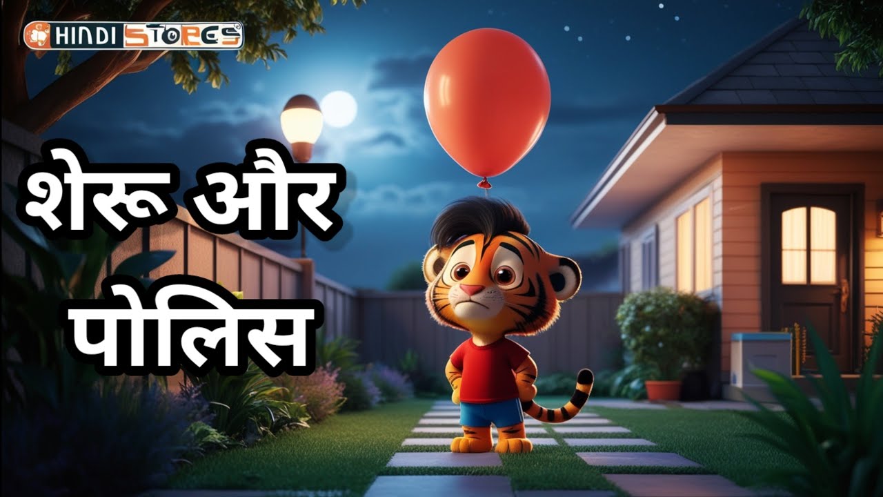 Sheru ko Uparwale ne ki madat|cartoon story|#cartoon#horrorstory# ...