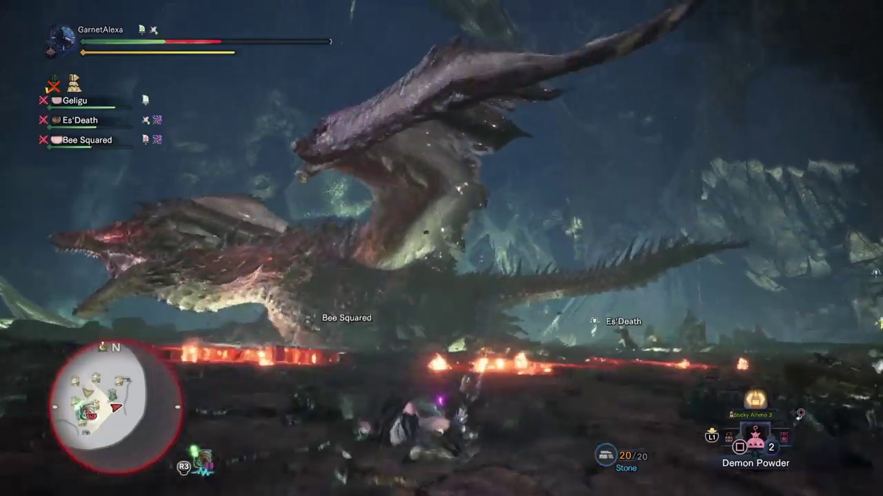 #DaalPlays MHW: Iceborne - Safi'jiiva Run (HBG with Geligu, Es'Death ...