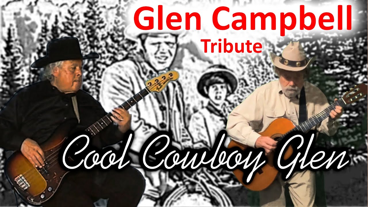 Glen Campbell let us watch him record - this is our tribute to him ...