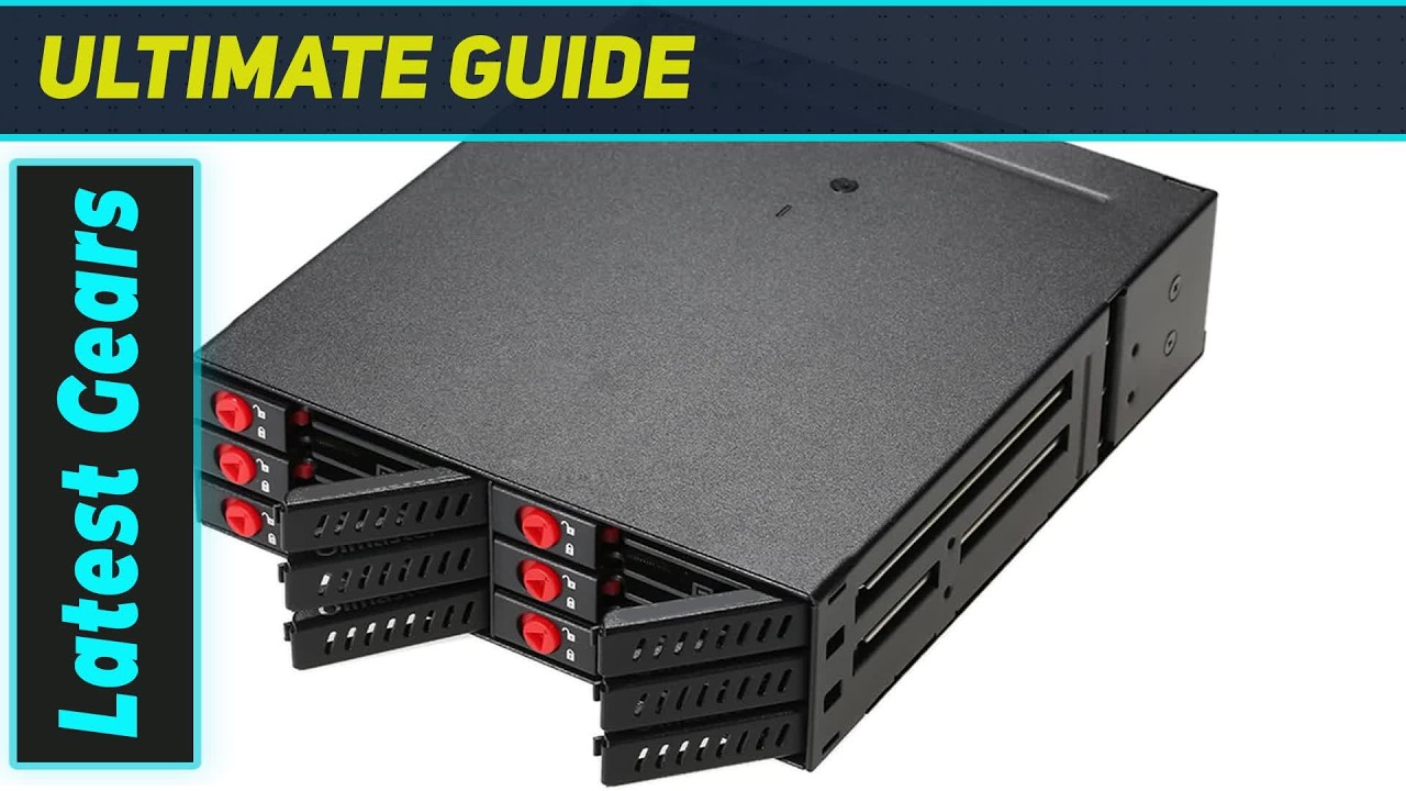 Tbest 6 Bays Mobile Rack: Your PC Storage Powerhouse! - YouTube