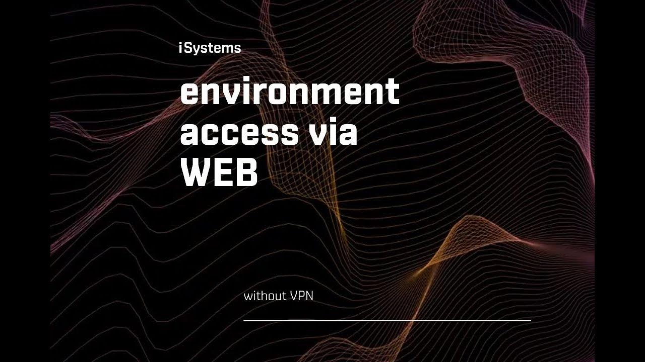Environment Access via Web - YouTube