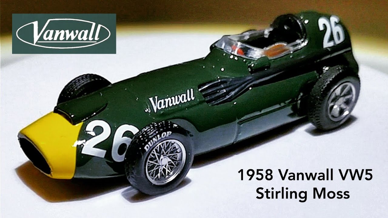 Vanwall VW5 F1 1958 S.Moss escala 1/43 - YouTube