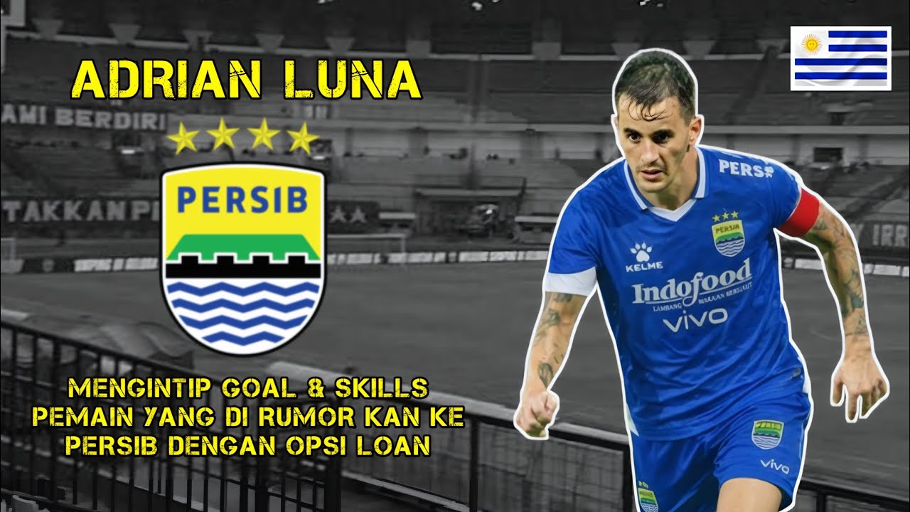 BEST SKILL & GOAL ADRIAN LUNA | Yang Di Rumorkan Masuk Radar Persib ‼️ ...