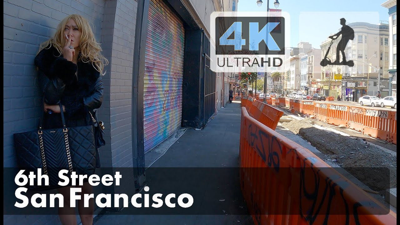 San Francisco 🇺🇸 | 6TH Street | Homeless Cleanup? | 4K Ultra Tour - YouTube