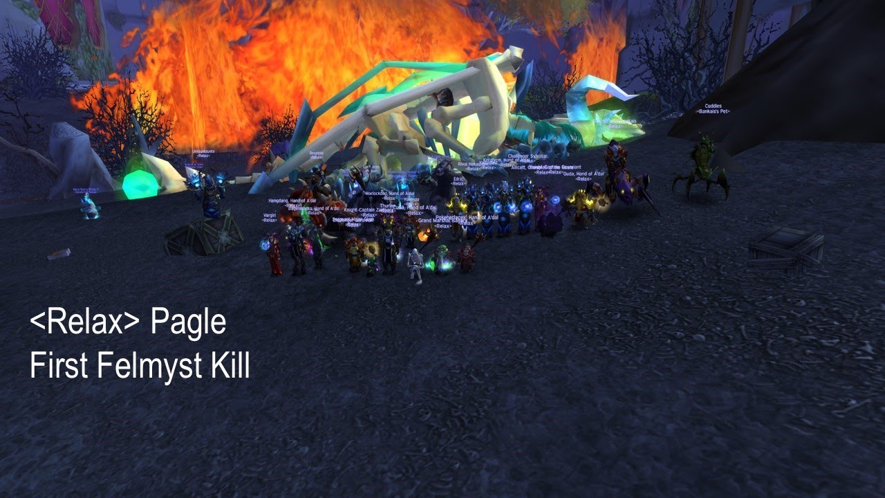(Relax) Pagle First Felmyst Kill TBC Rogue POV - YouTube