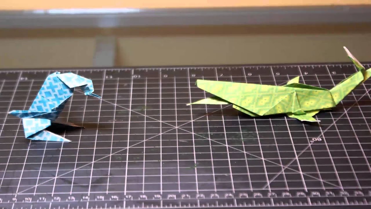 Origami Stop Motion - YouTube