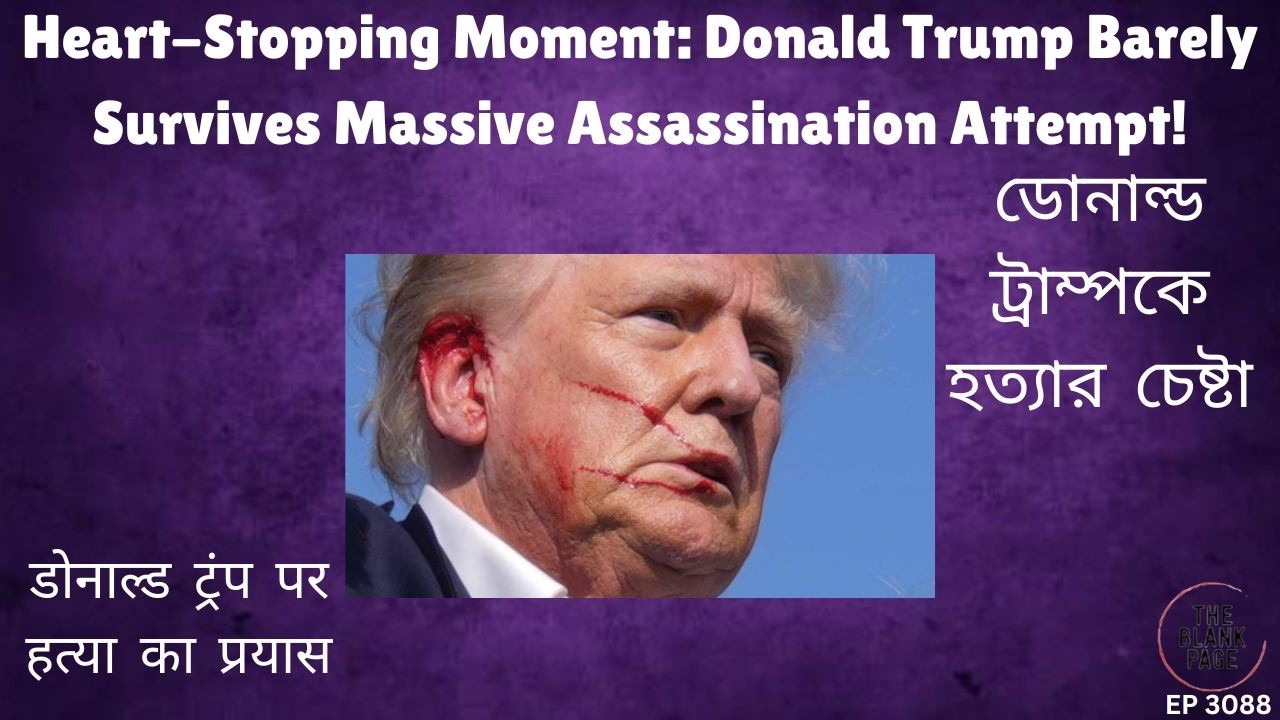 Donald Trump Cheats Death in Close Call Assassination Attempt! - YouTube