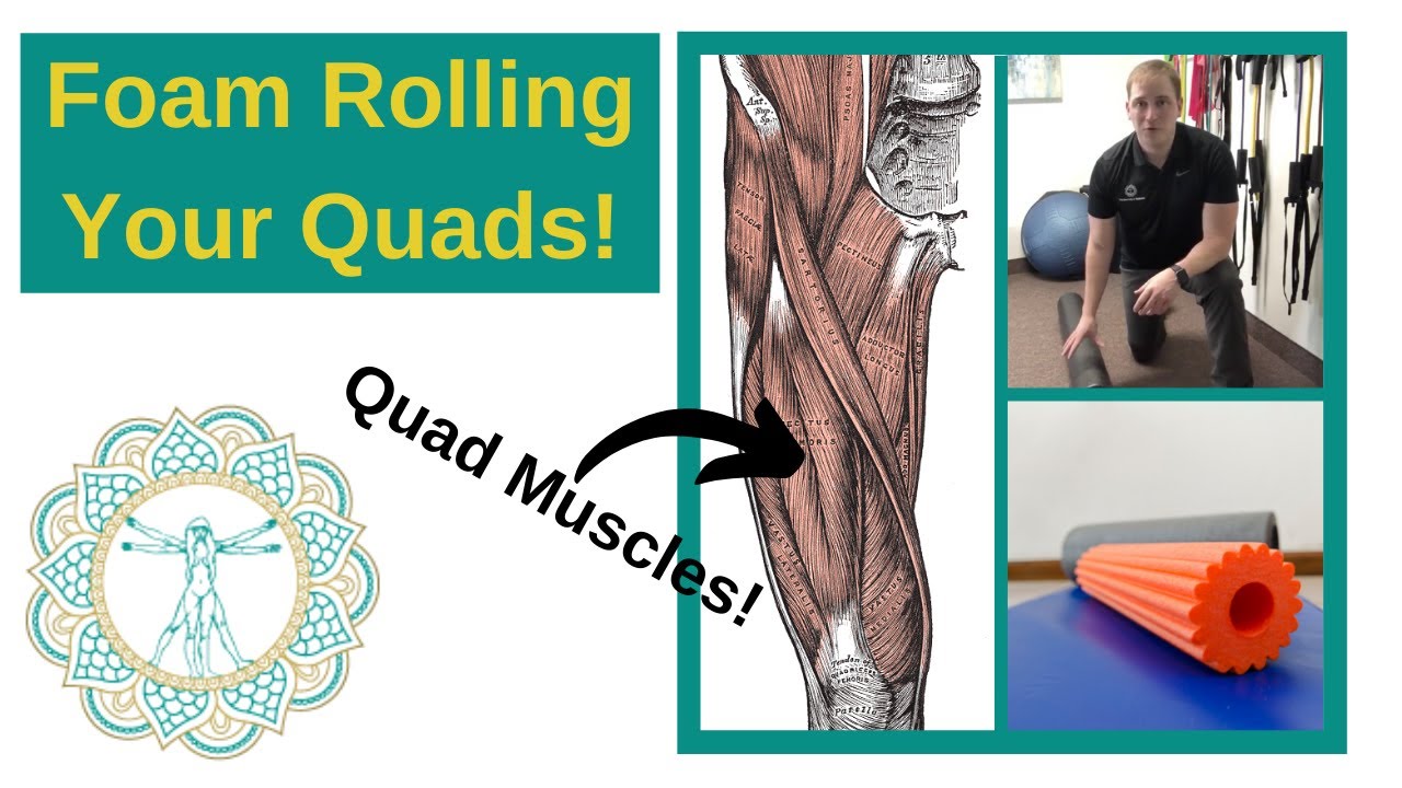 Foam Roller - Quad Muscles - YouTube
