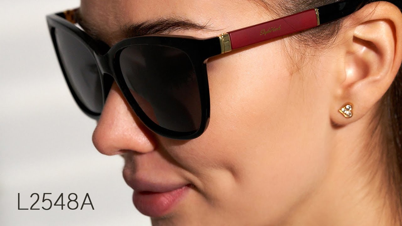 StyleMark Polarized L2548A женские cолнцезащитные очки вайфареры - YouTube