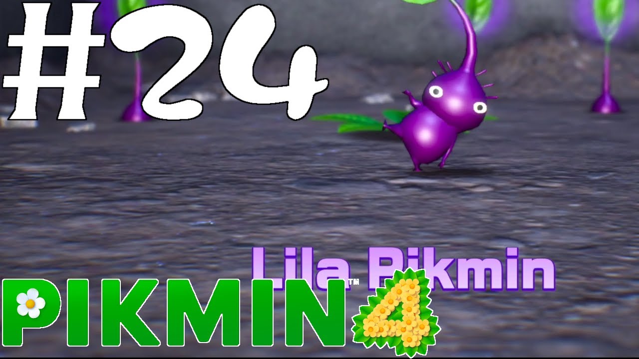 Pikmin 4 #24 : LILA Pikmin + BUG + Wassergespenst Boss - YouTube