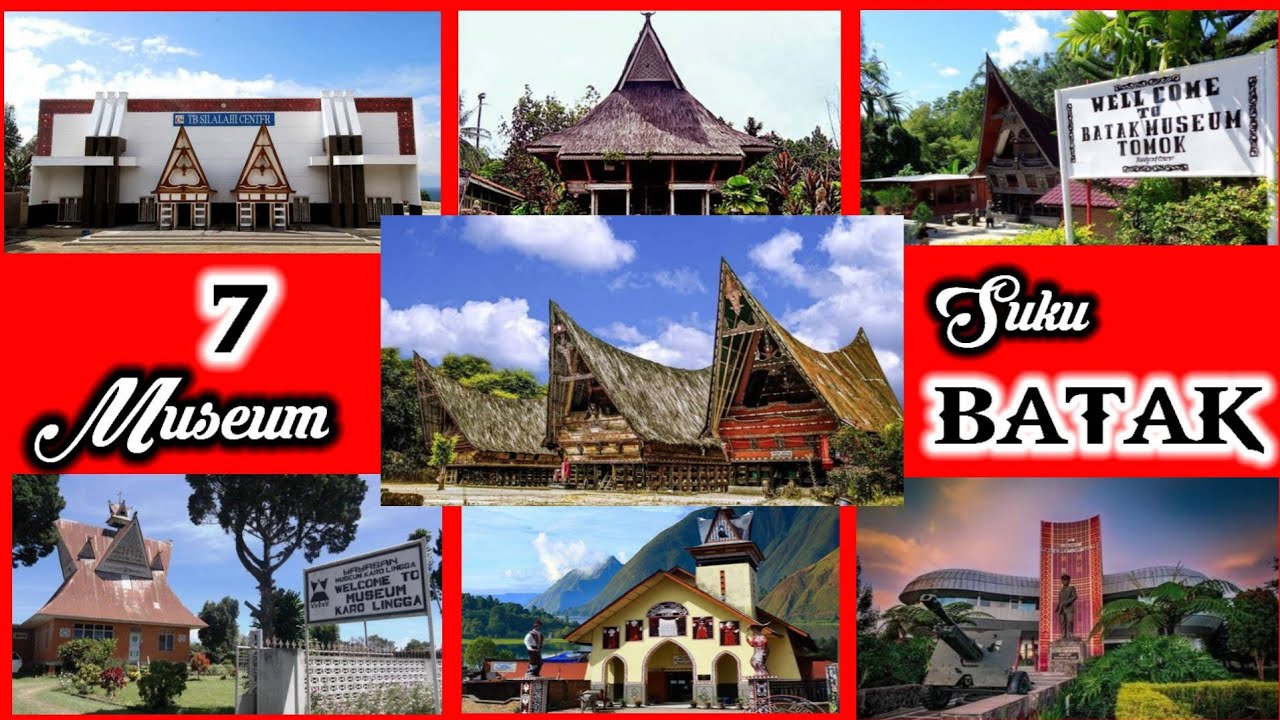 7 MUSEUM BATAK di Kawasan DANAU TOBA - YouTube
