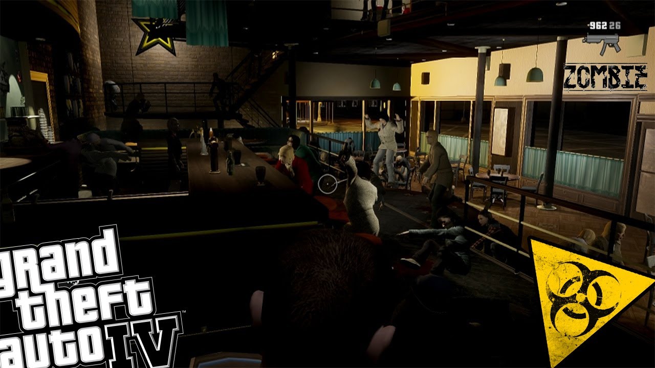 GTA IV Niko VS Zombie Mod - Zombie Apocalypse Attack Liberty City ...