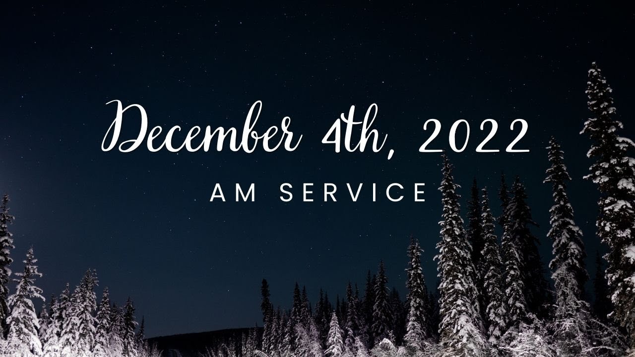 December 4 2022 AM - YouTube