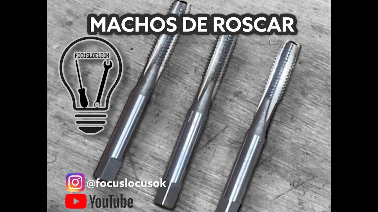 CÓMO HACER ROSCAS EN METAL? - YouTube