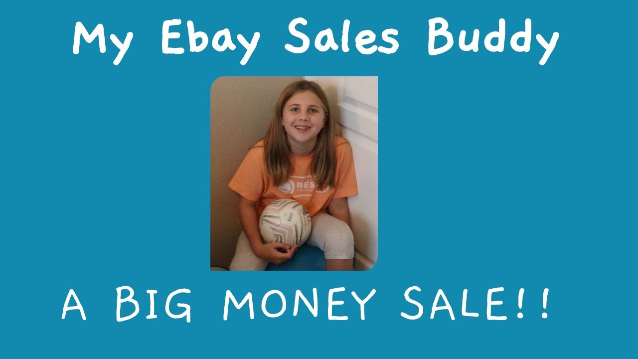 My Ebay Sales Buddy: Plus A Big Money Sale!! - YouTube