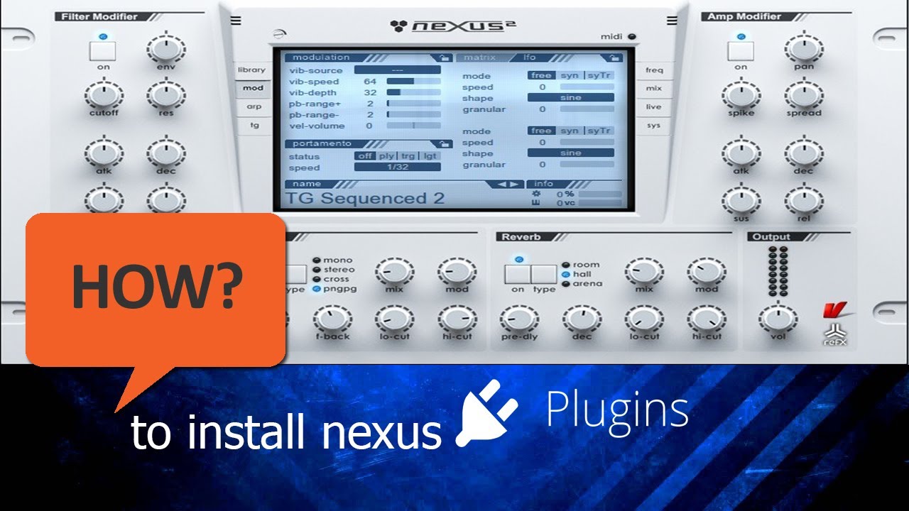 How to install #Nexus in Fl Studio BY Tech Help Community - YouTube