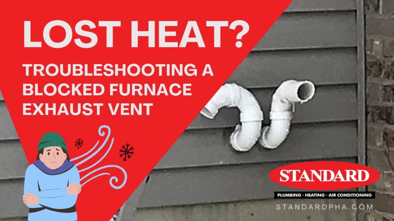 Lost Heat? Troubleshooting a Blocked Exhaust Vent - YouTube