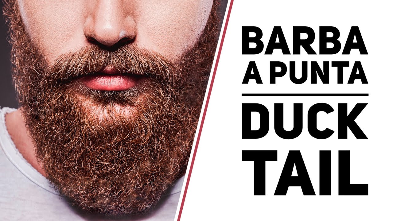 Barba a punta duck tail | Solomon's Barber Shop - YouTube