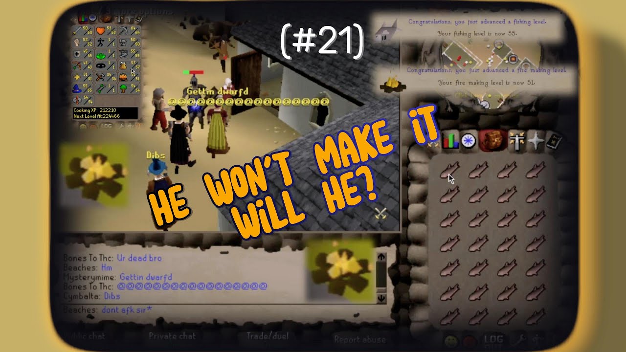 2004Scape | Attacked By An Angry Dwarf & General Progress (#21) - YouTube