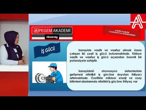 KPSS Coğrafya | Türkiye'de Sanayi ve Endüstri