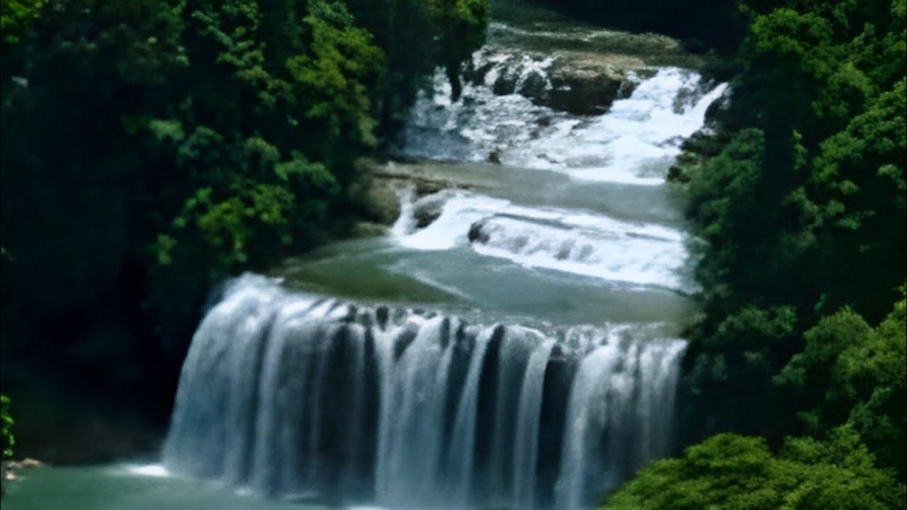 waterfall sound effect - sound of nature - water sound for sleeping ...
