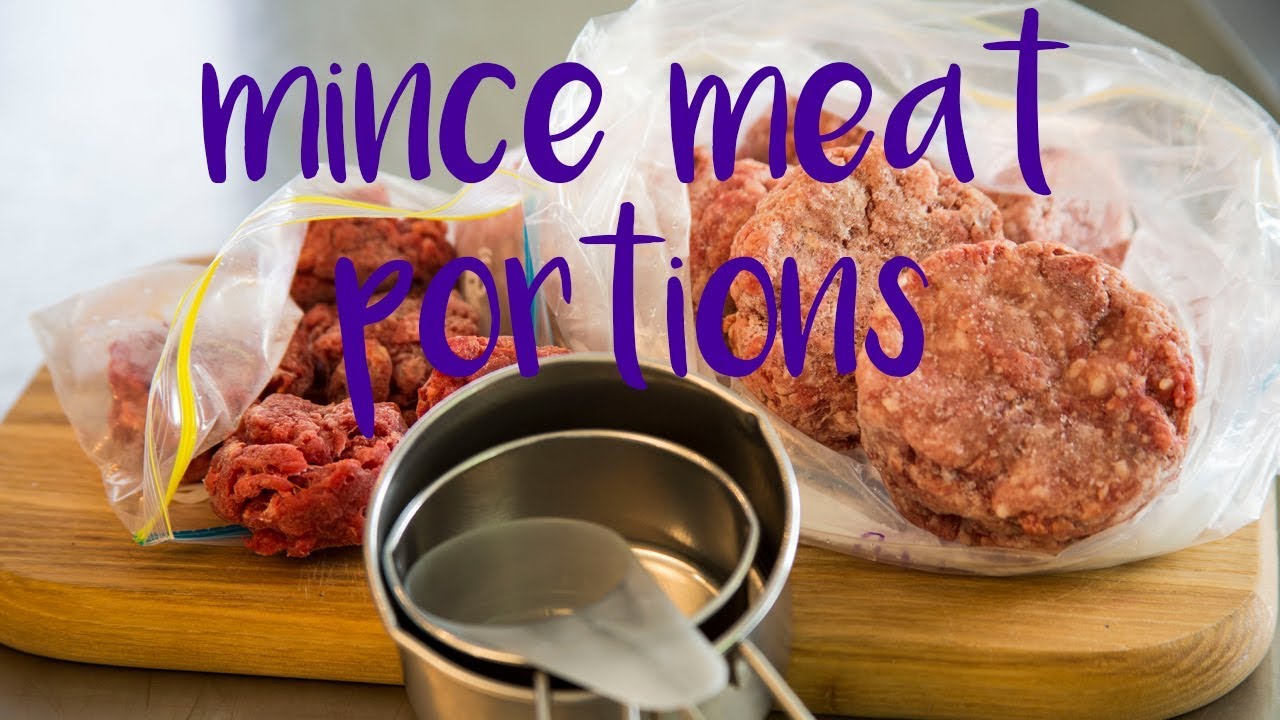 Easy Mince Meat Portions - JAX FOOD HAX - YouTube