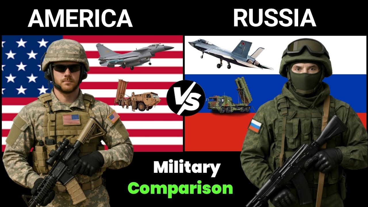 USA VS Russia Military Power Comparison 2025 || Russia VS USA Military ...