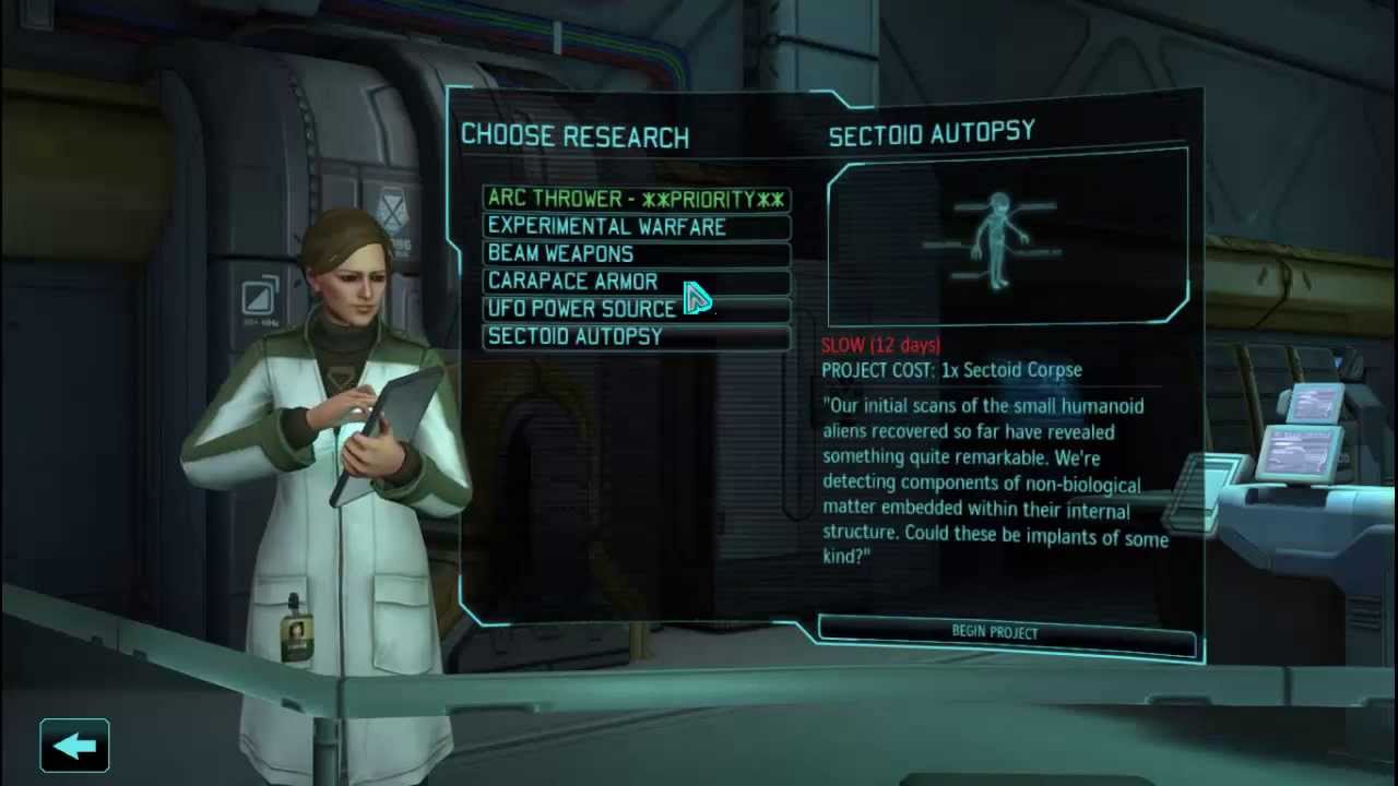 Xcom: Enemy Within - Scientists don't exist! - YouTube