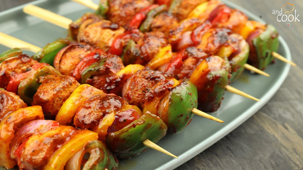 মজাদার চিকেন সাসলিক । Chicken Shashlik । Chicken Shashlik Recipe Bangla ...