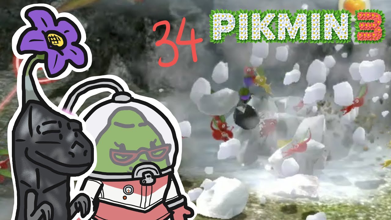 Bodied by Snow | Pikmin 3: Part 34 - YouTube