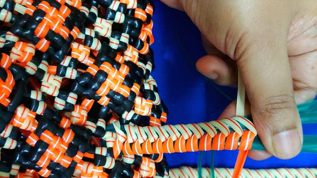 புதிய Design வயர் கைப்பிடி | New Model handle weaving Tamil |new design ...