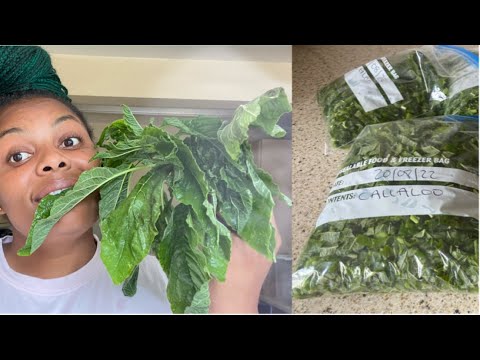 How to prepare Callaloo from scratch healthy greens - YouTube