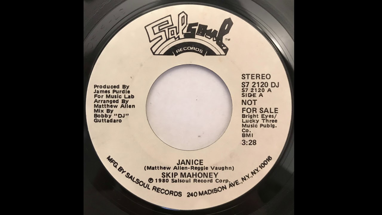 Janice - Skip Mahoney - YouTube