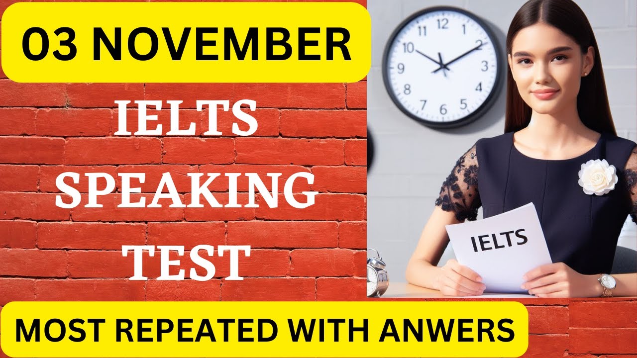 IELTS speaking practice test 2023 with answers - YouTube