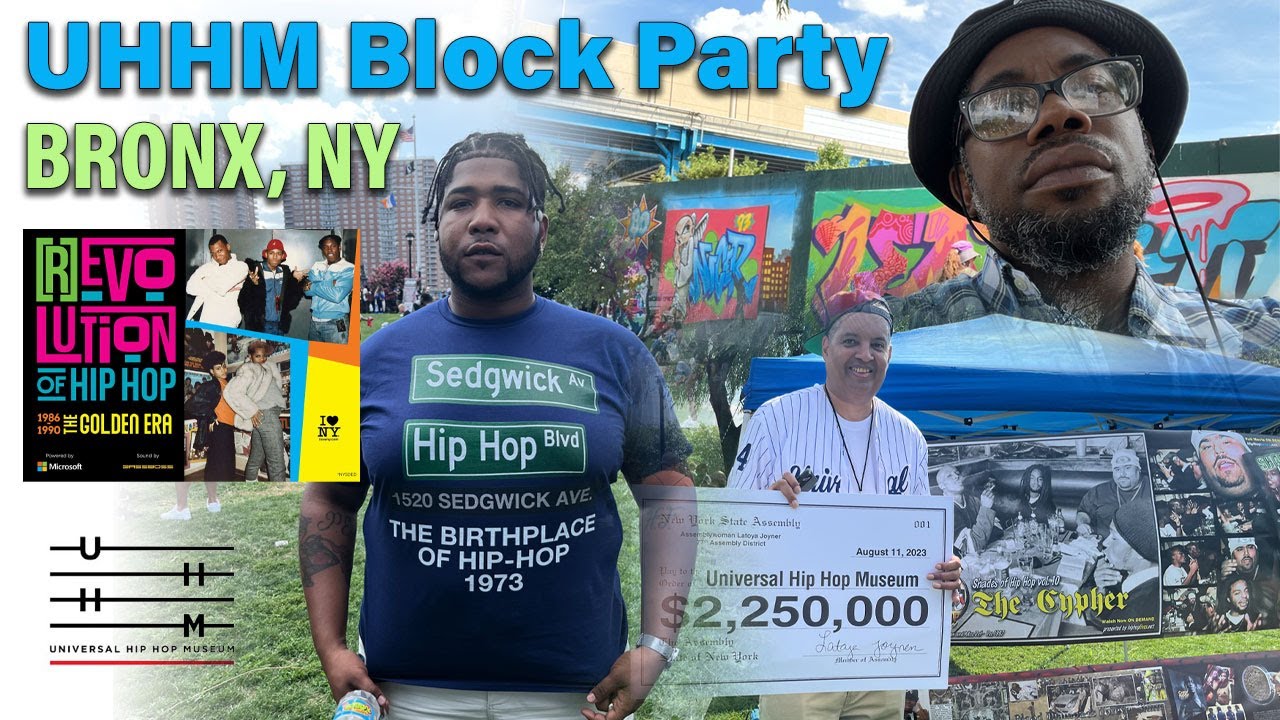 I ️ REAL Hip Hop - Universal Hip Hop Museum Block Party #HipHop50 ...