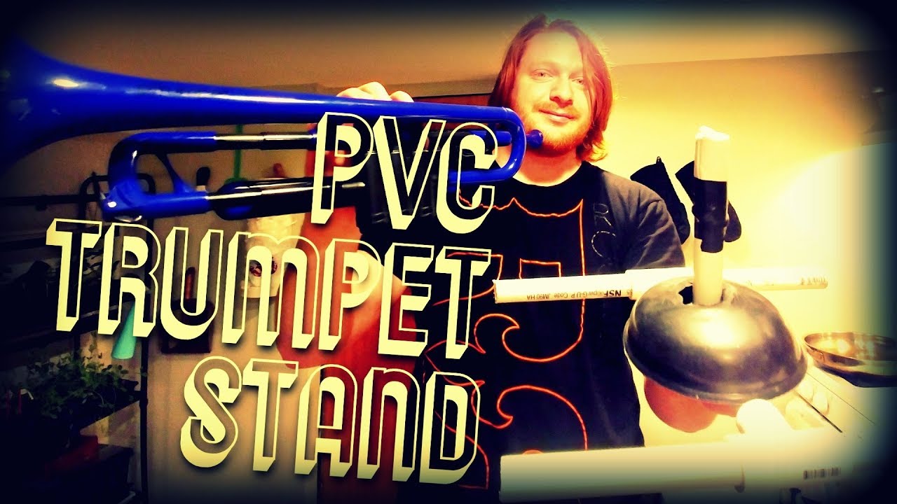 DIY TRUMPET STAND (PVC PIPE) - YouTube