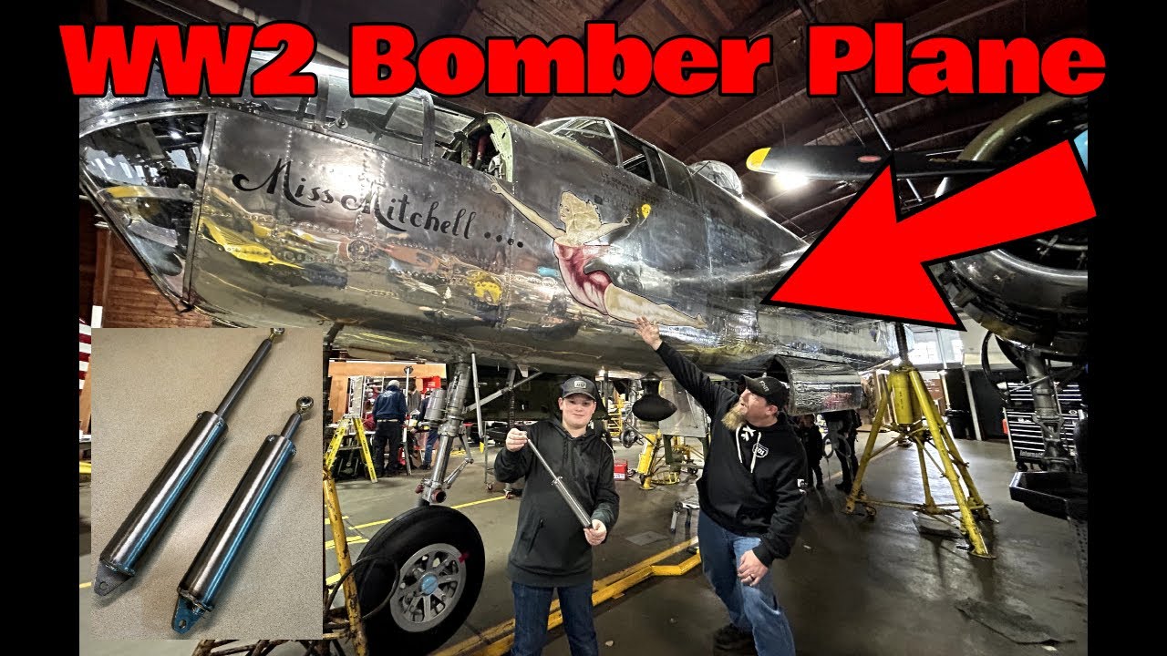 WE MADE PARTS FOR A WW2 PLANE!!! - YouTube