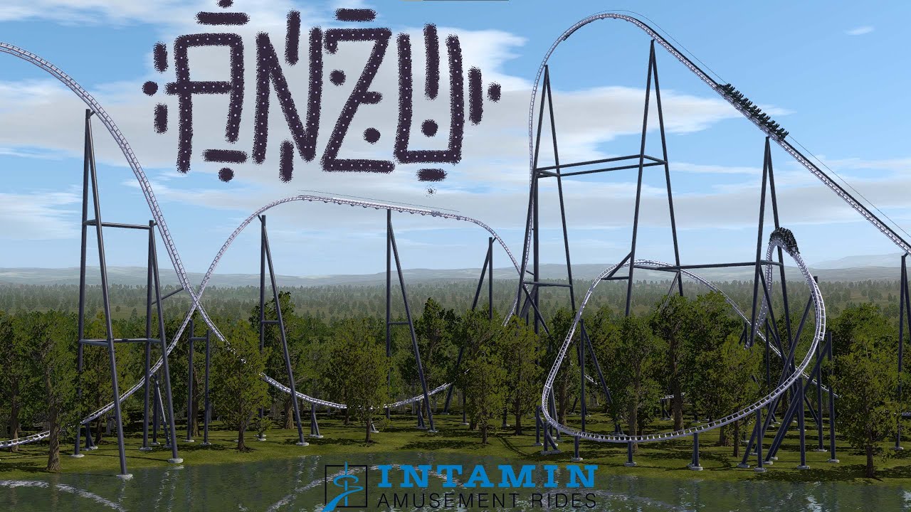 [NoLimits2] ANZU / Intamin hypercoaster / FVD++ - YouTube
